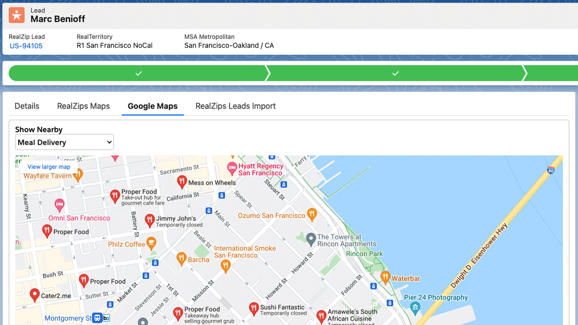 Salesforce-native GeoData Platform - RealZips