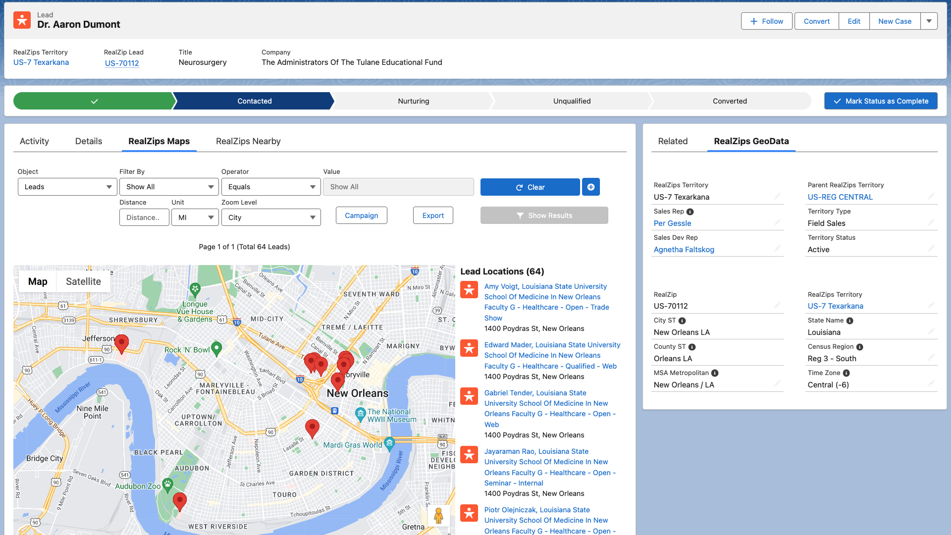 Lead Routing - RealZips